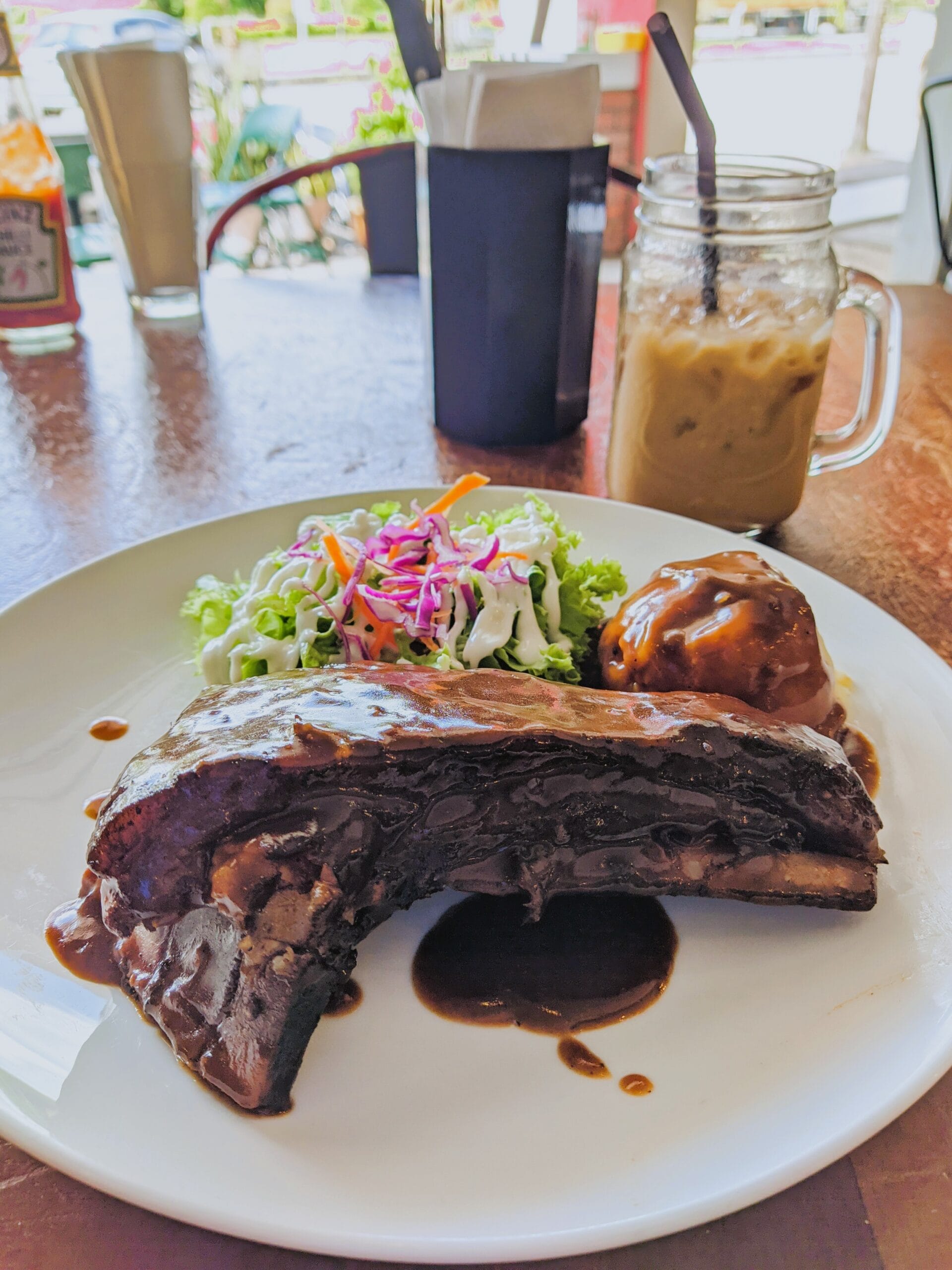 Labu Labi Cafe Smoked Lamb Ribs | Chiefeater.com
