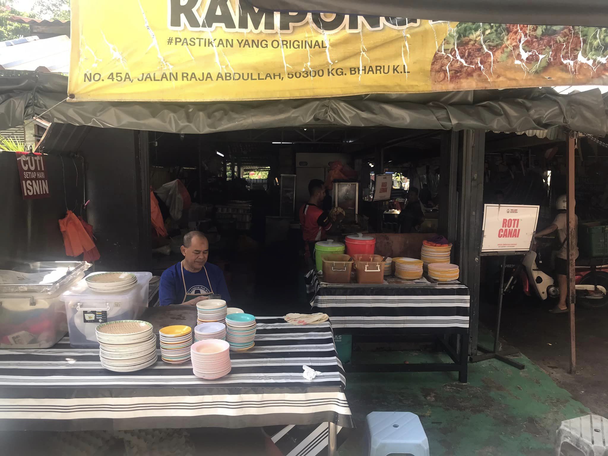 Gerai Pak Hassan Kampung Baru Roti Canai | Chiefeater.com
