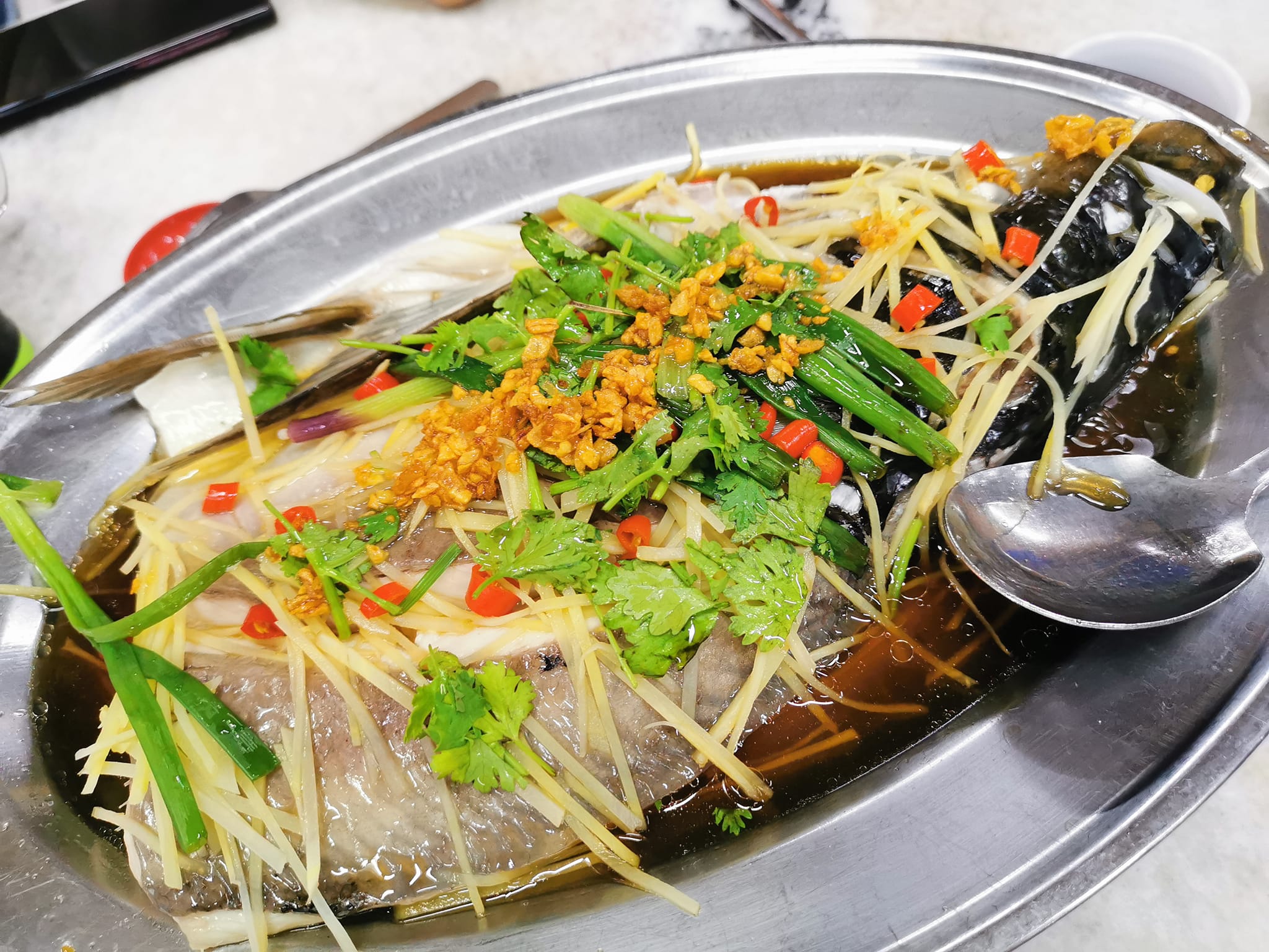 Dinner at New Mun Kee Steam Fish Head | Chiefeater.com