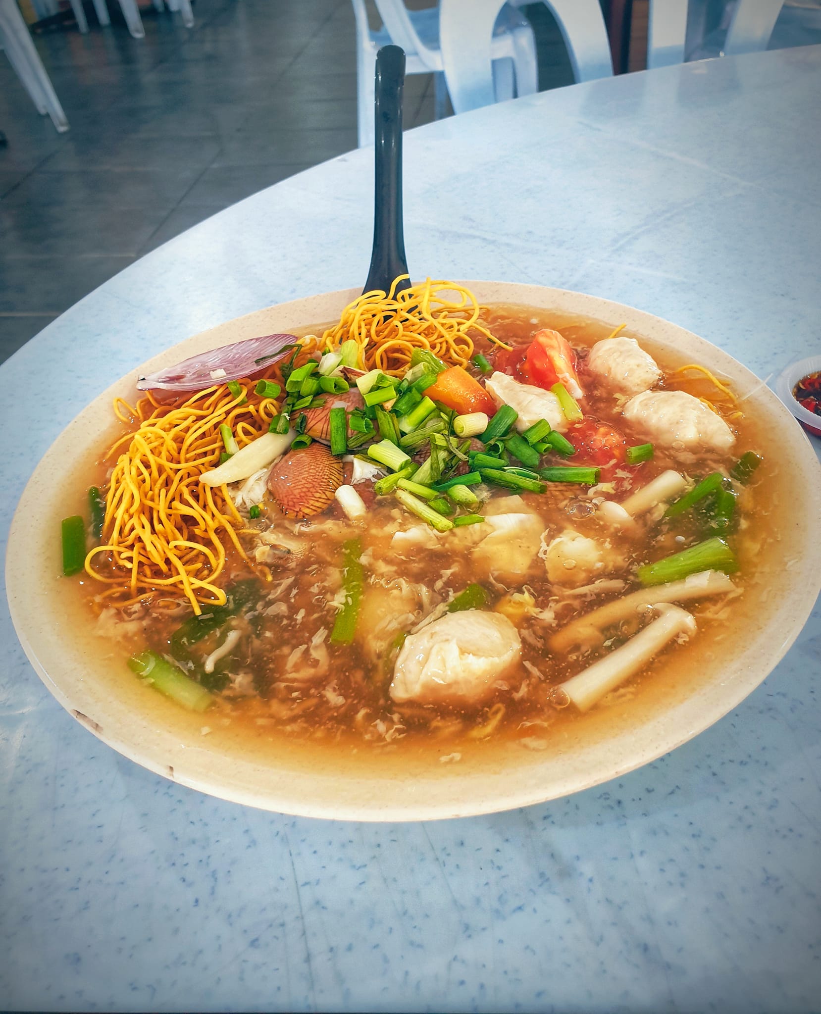 AP Food Court Cantonese Fried Seafood Noodles | Chiefeater.com