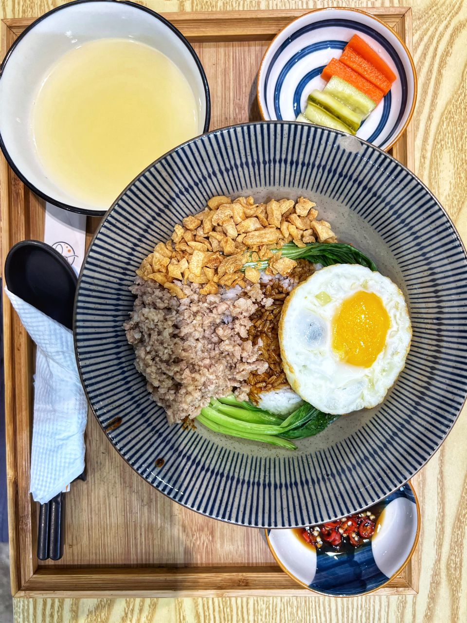 Buttermilk Daddy Cafe Pork Lard and Minced Meat Rice | Chiefeater.com