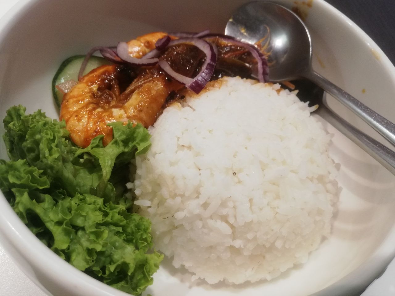 Only Mee Sambal Prawns Rice | Chiefeater.com